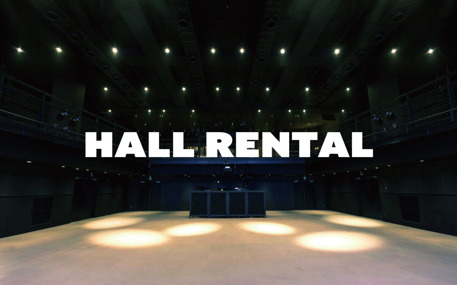 ホールレンタル | GORILLA HALL